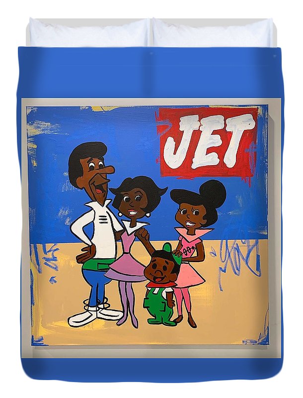 Black Jetsons - Duvet Cover – Crane Kick Brain